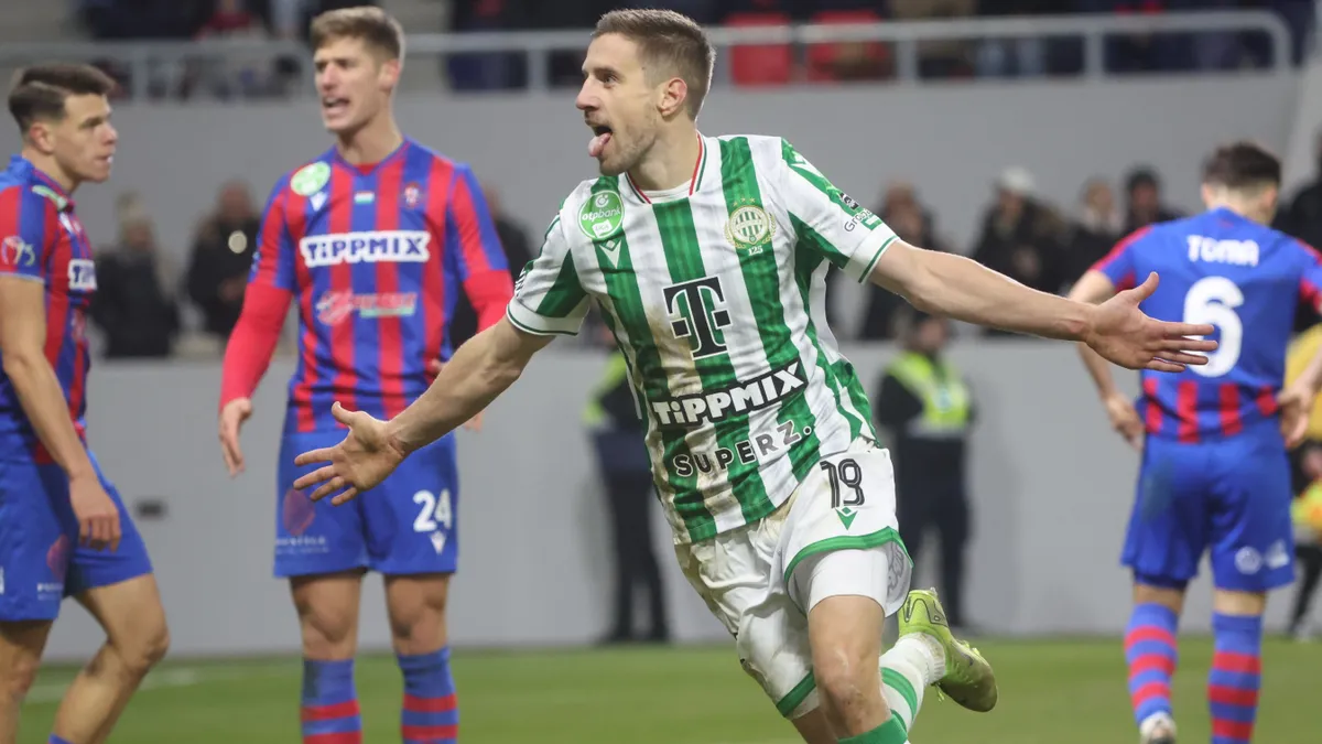 Varga Barnabás góljával nyert a Ferencváros a Nyíregyháza ellen