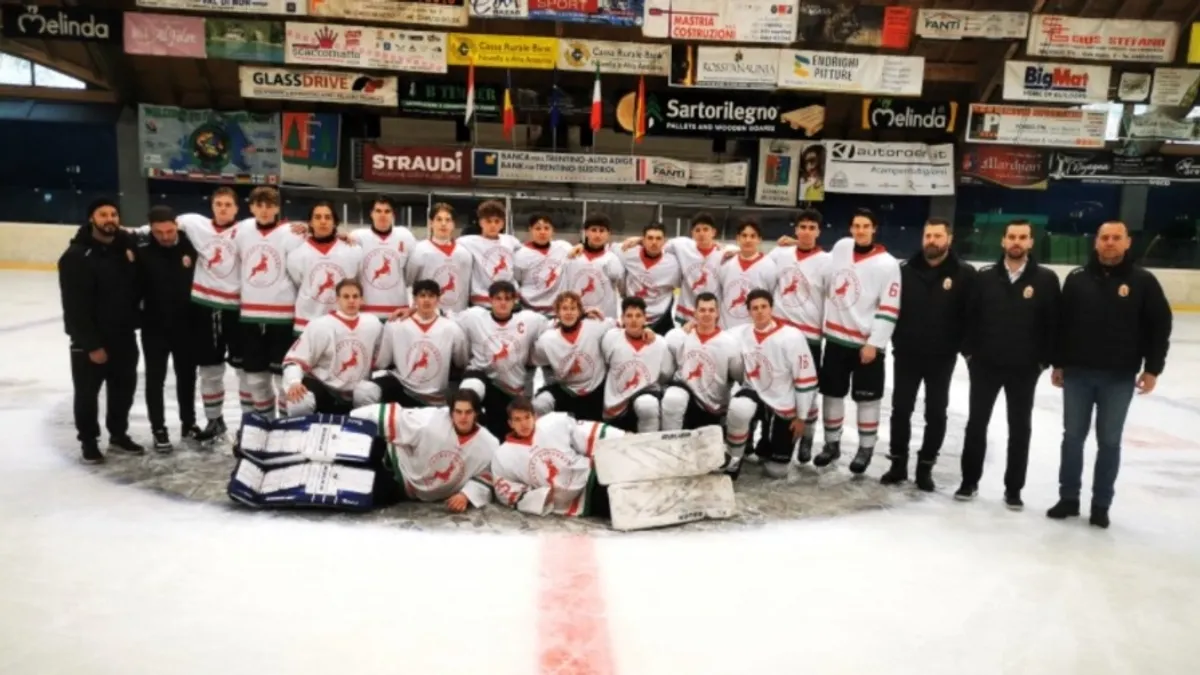 Jégkorong: tanulságos olaszországi túrán vannak túl az U17-esek