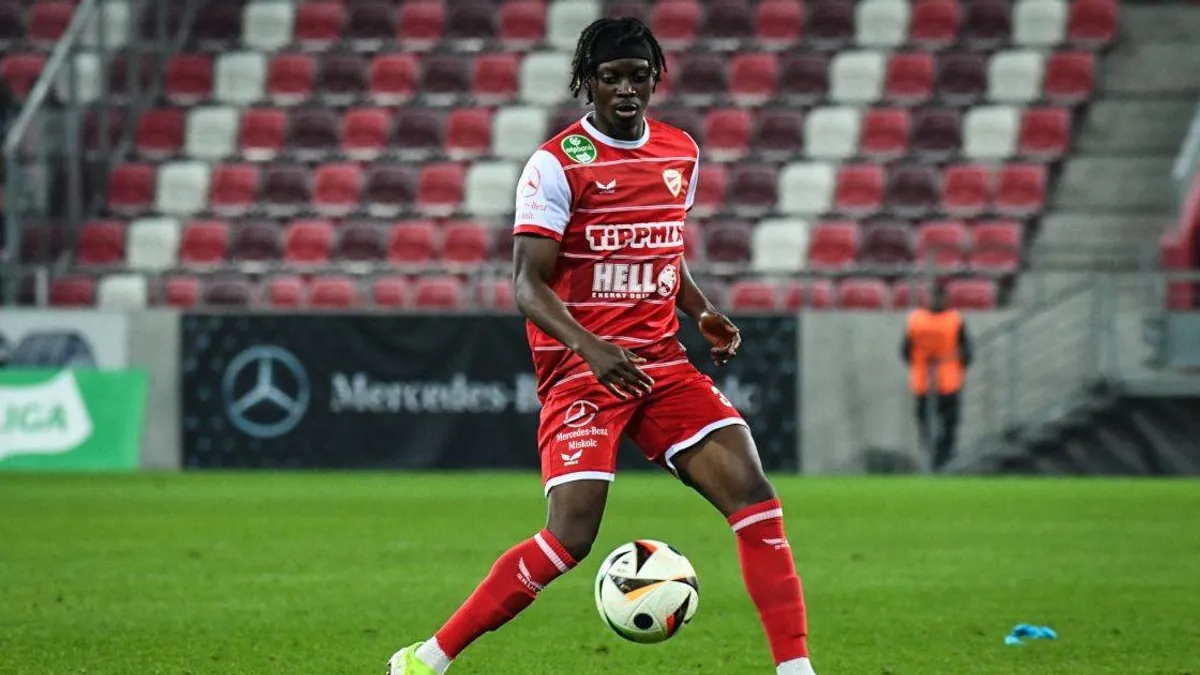 Sérülése miatt visszatér Angliába a DVTK légiósa – hivatalos