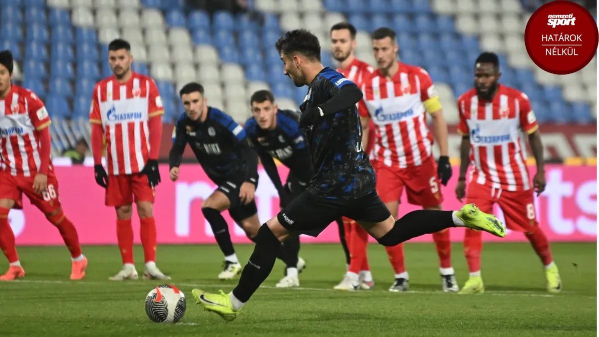 A Topolya kétgólos vereséget szenvedett a Crvena zvezda otthonában