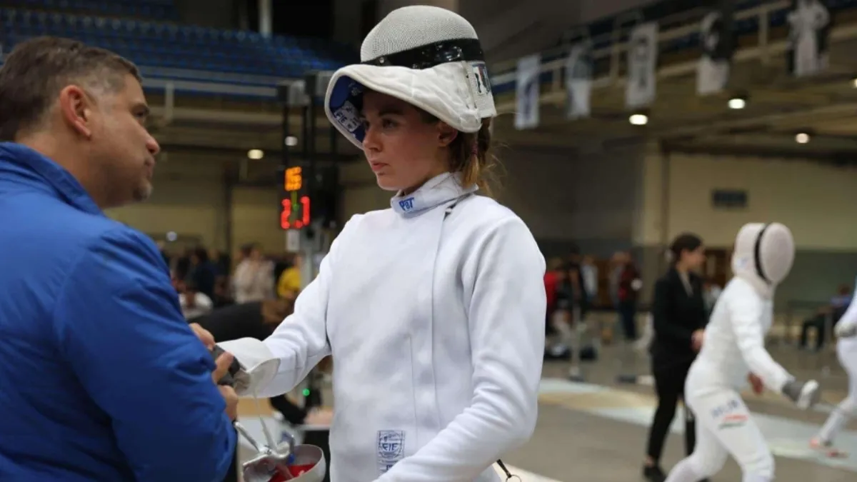 Vívás: Petrovszki Áron és Horváth Lotti az élen kadét párbajtőrben