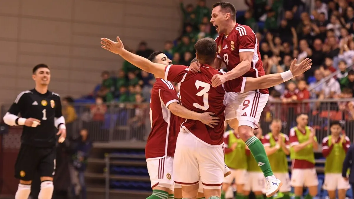 A magyar férfi futsalválogatott simán legyőzte Norvégiát a hazai Eb ...