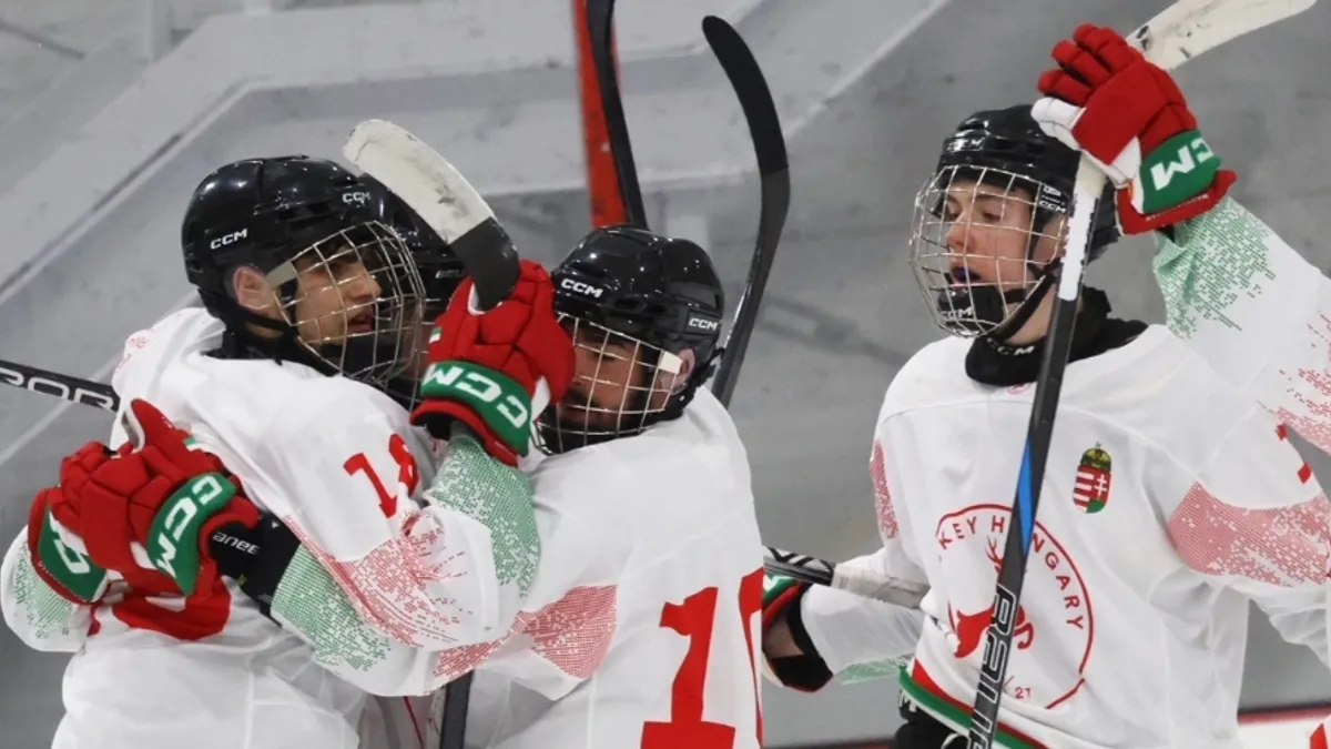 Jégkorong: legyőzte az ukránokat az U18-as válogatott