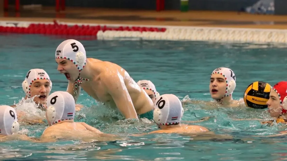 Vízilabda: U15-ös diadal majdnem Eb-mezőnyben