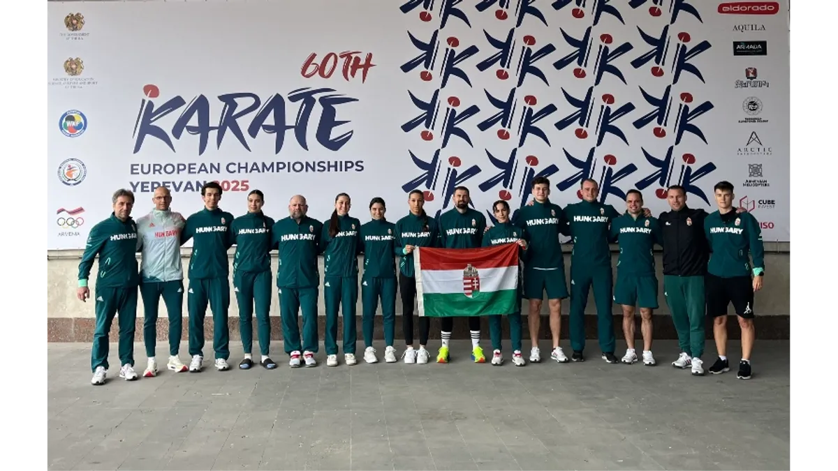 Karate: négy magyar fiatal is tatamira lép a felnőtt Eb-n