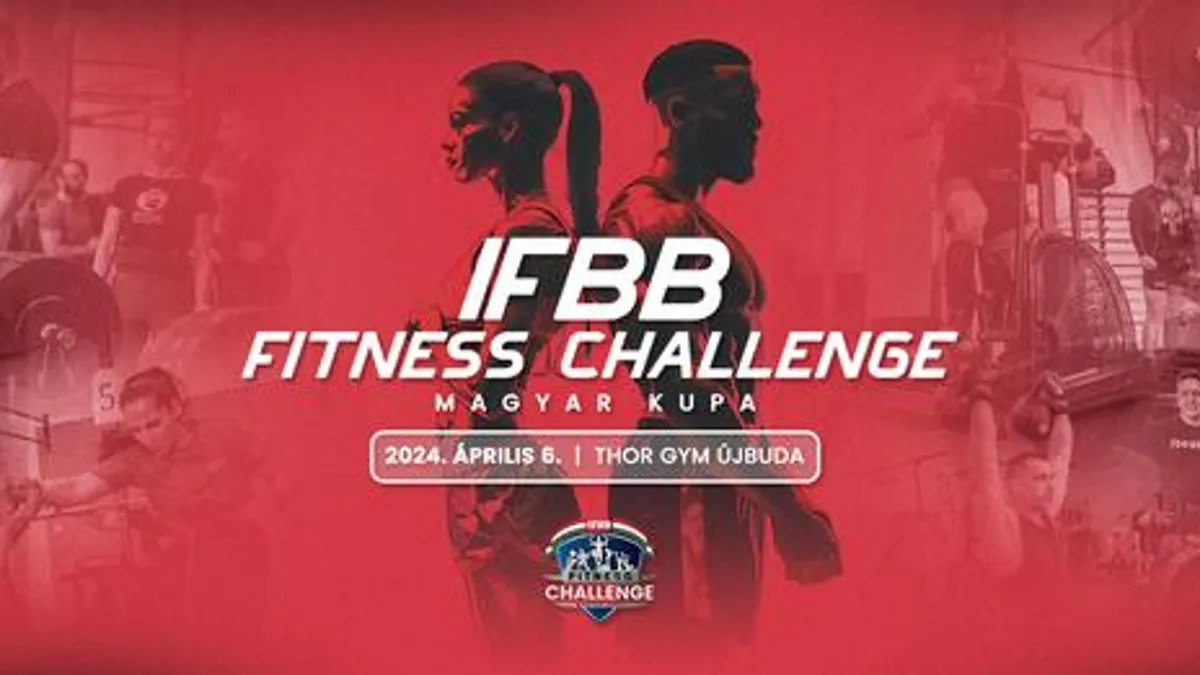Már lehet nevezni az IFBB Fitness Challenge versenysorozat első állomására