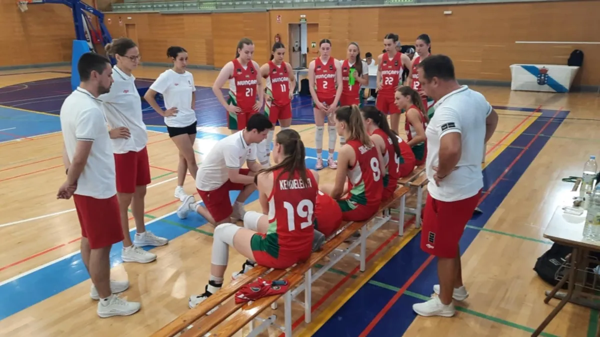 Kosár: nagyot lépett előre az U18-as leányválogatott Spanyolországban