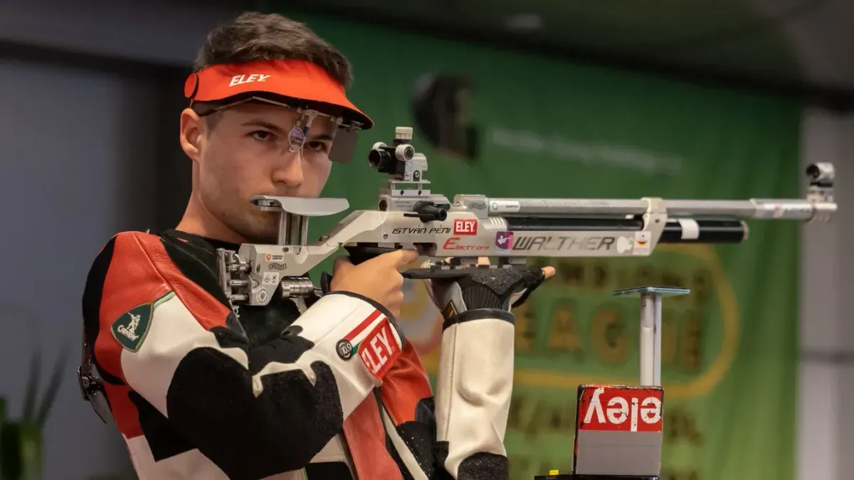 Fábián Sára és Péni István is remekelt a sportlövő Eb-válogatón