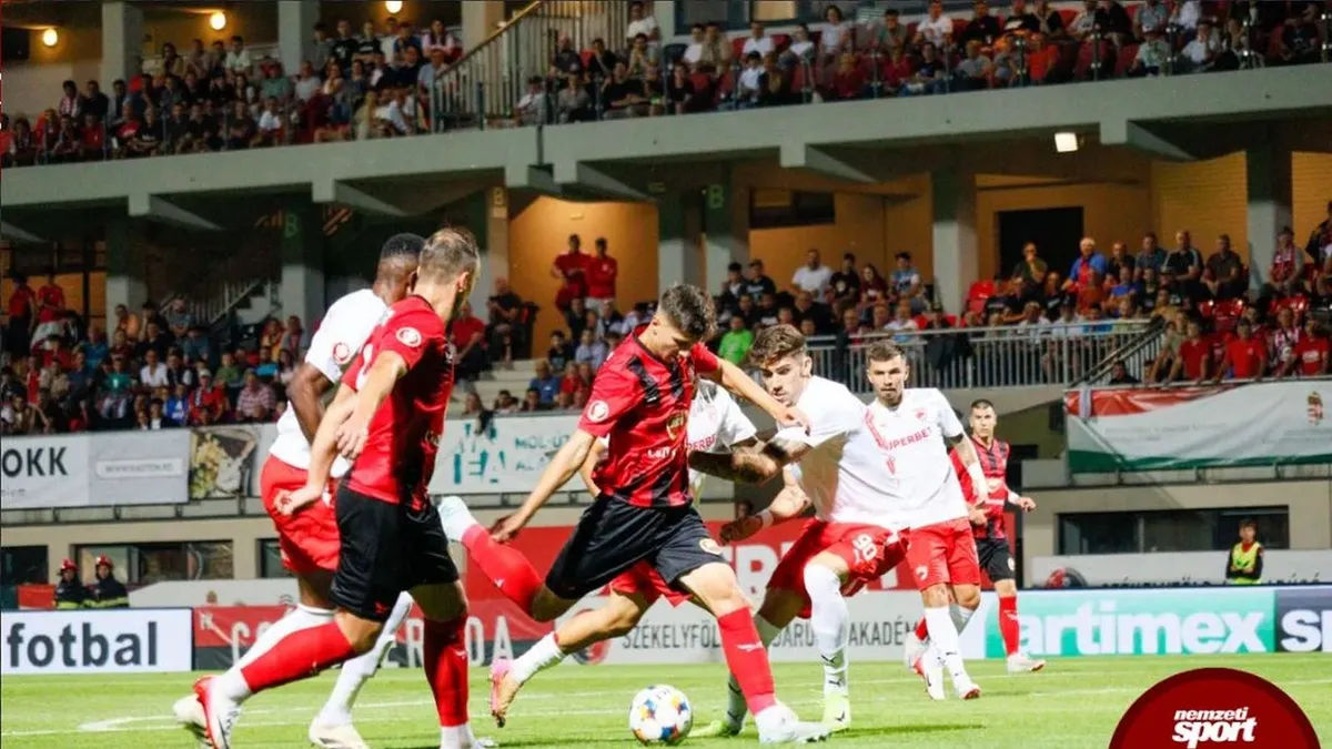 Dolny révén vezetést szerzett, de aztán hat gólt kapott az FK Csíkszereda