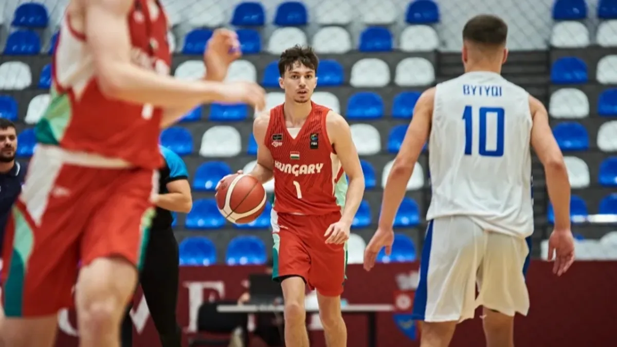 Kosár: győzelemmel kezdett az U18-as fiúválogatott a B-divíziós Eb-n