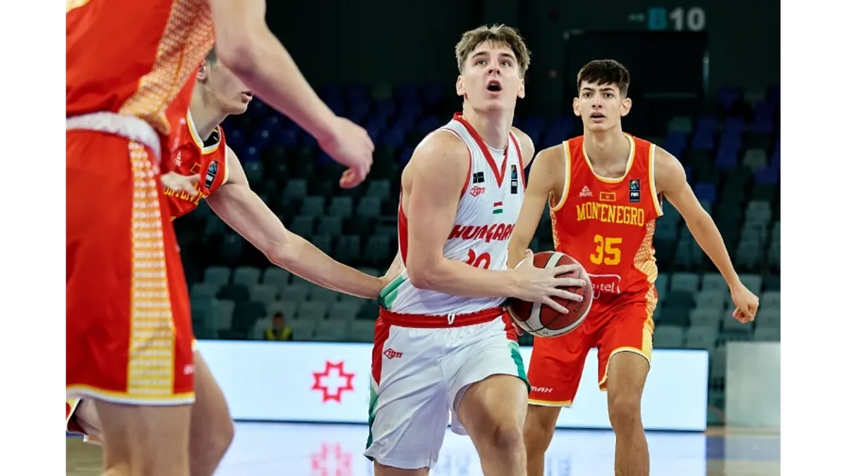 Kosárlabda: hatodikként zárt az U18-as fiúválogatott a B-divíziós Eb-n