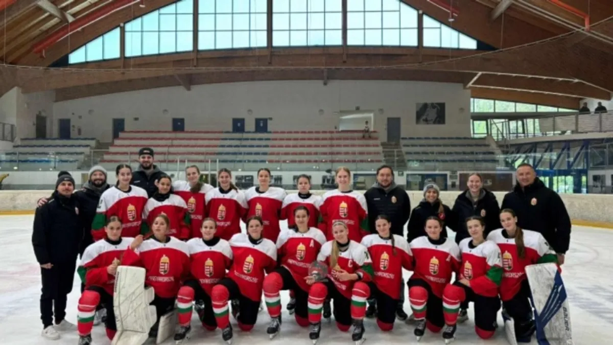 Jégkorong: nagyot lépett előre az U18-as leányválogattott