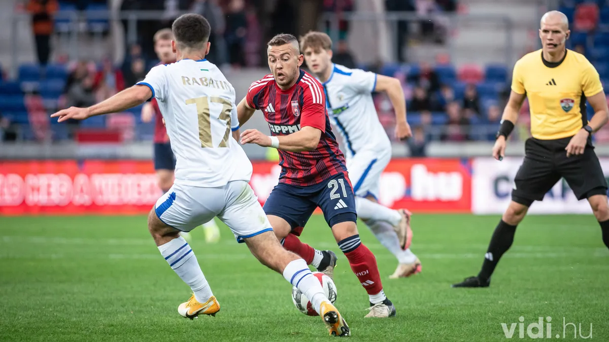 Varga Roland góljával megérdemelt győzelmet aratott a Vidi a Szeged ellen