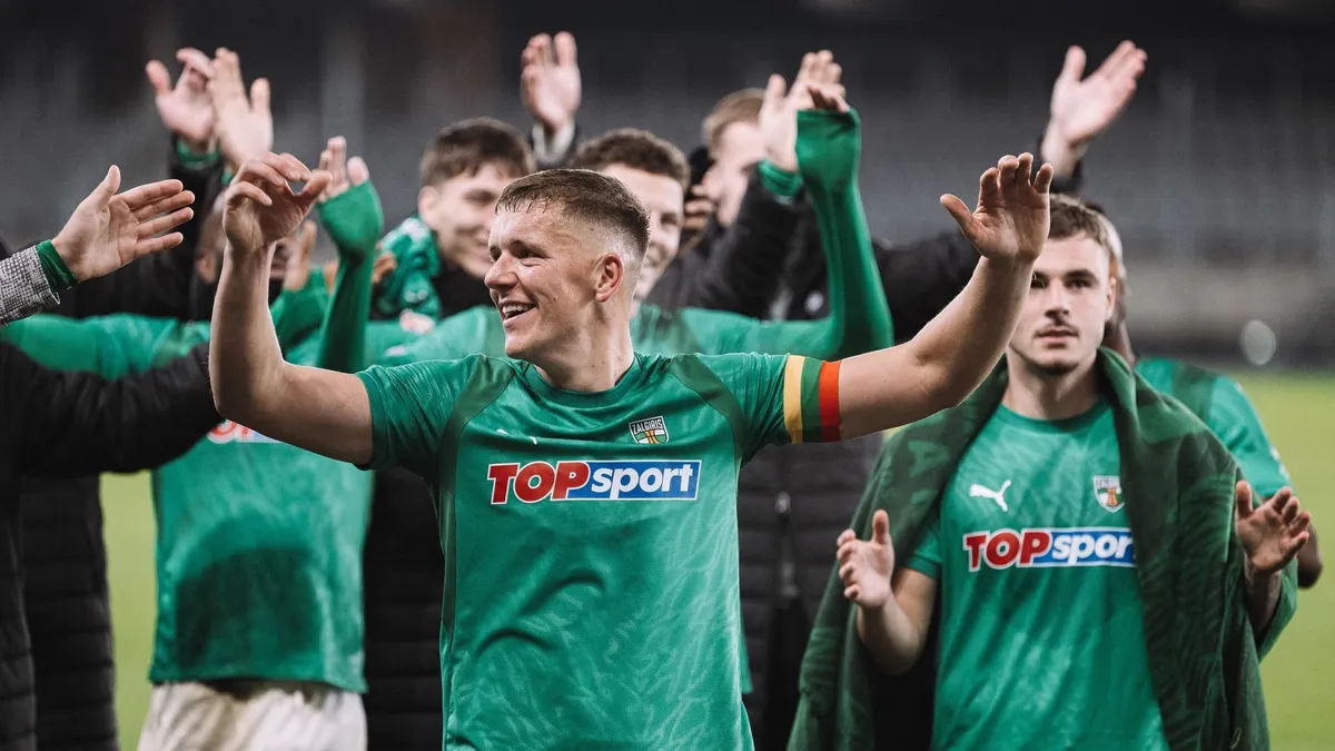 Története során először lett litván bajnok a Kauno Zalgiris