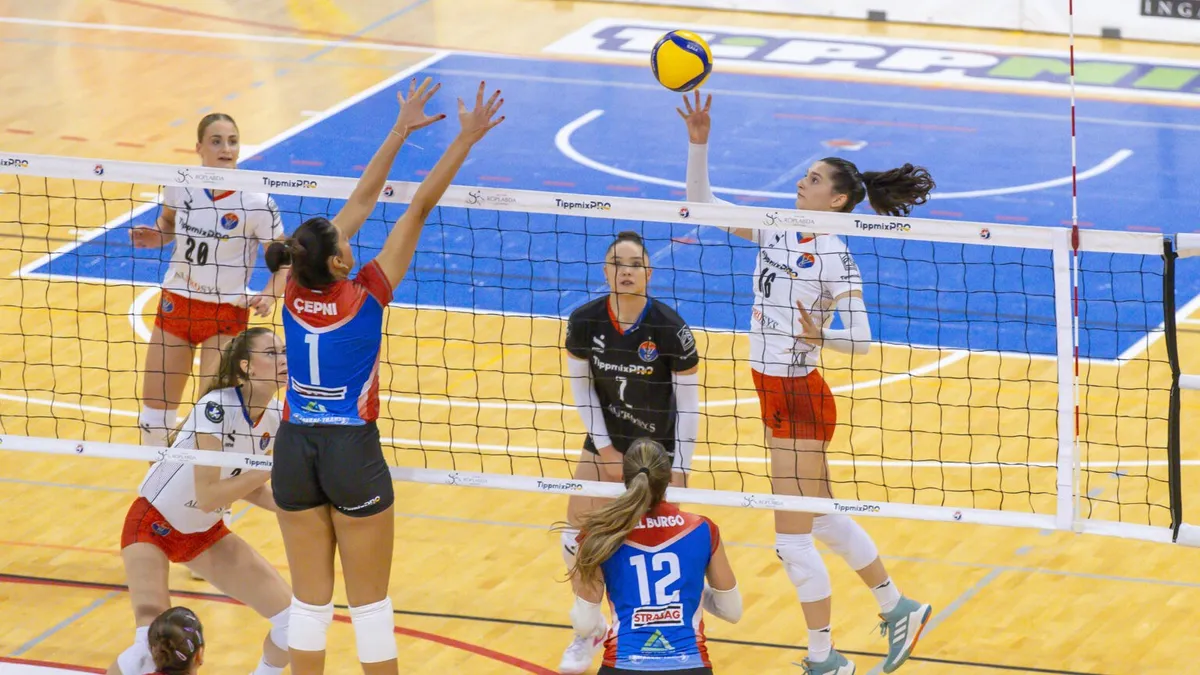 Magabiztos nyíregyházi siker a női röplabda Extraligában