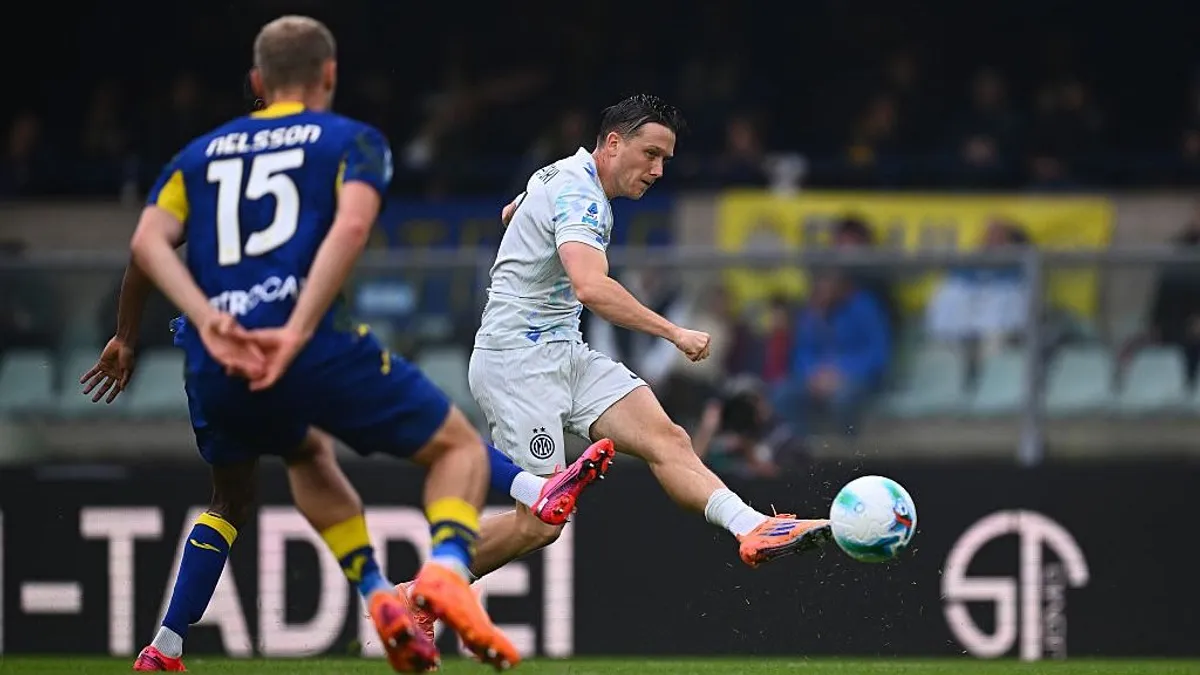 Zielinski parádés gólt lőtt, az Inter nehezen győzte le a nyeretlen Veronát