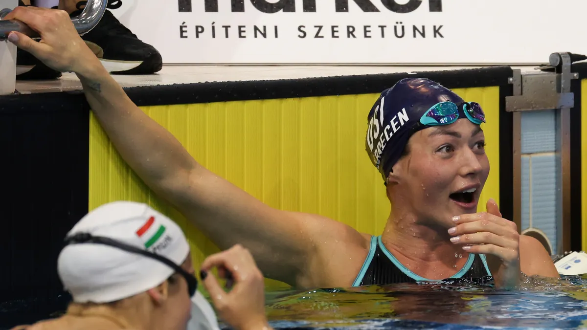 Senánszky Petra: magyar csúcs 50 gyorson!